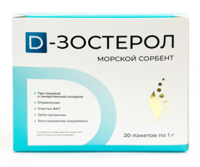 Купить ПЕКТА, «D-Зостерол» Морской сорбент, саше, 20 шт. по цене 1892 ...