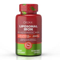 Купить ORZAX, Липосомальное железо, капсулы, 90 шт. по цене 1950 ₽ в ...